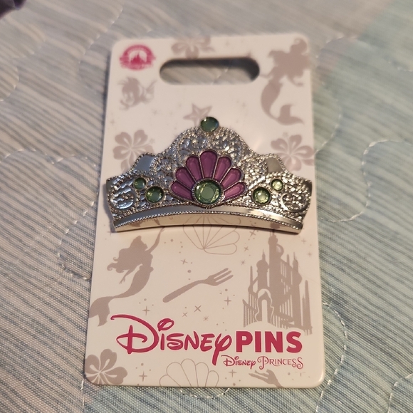 Disney | Accessories | Disney Princess Ariel Silver And Purple Tiara ...